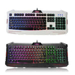 HXSJ X10 104 Keys USB Wired Rainbow Backlight Gaming Keyboard For PC C ...